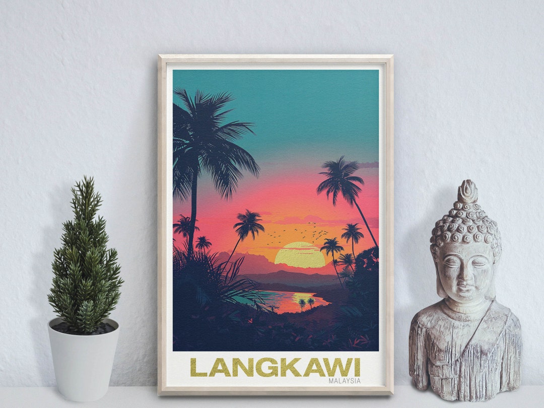Langkawi - Photo Print Poster - Malaysia - Travel Art Print - Etsy