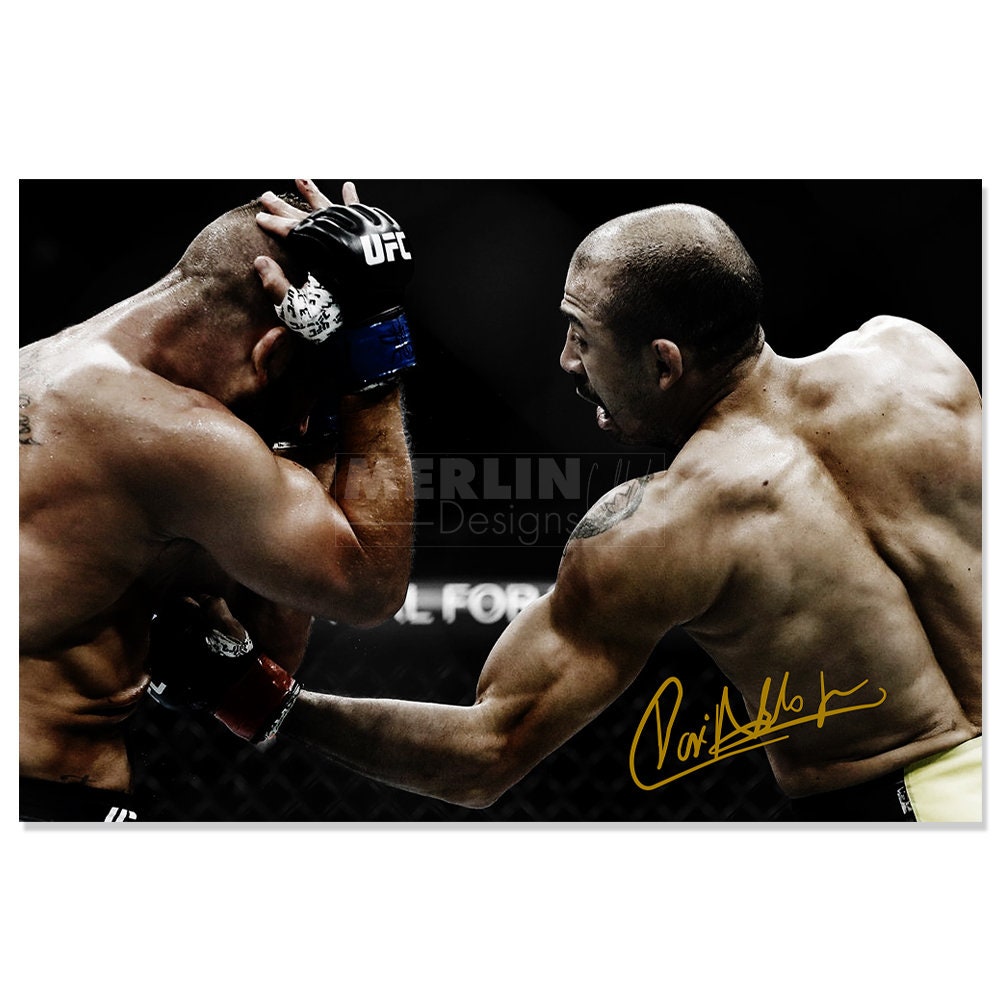 Jose Aldo photo print poster Pre Signed 12 x 8 inches | Etsy