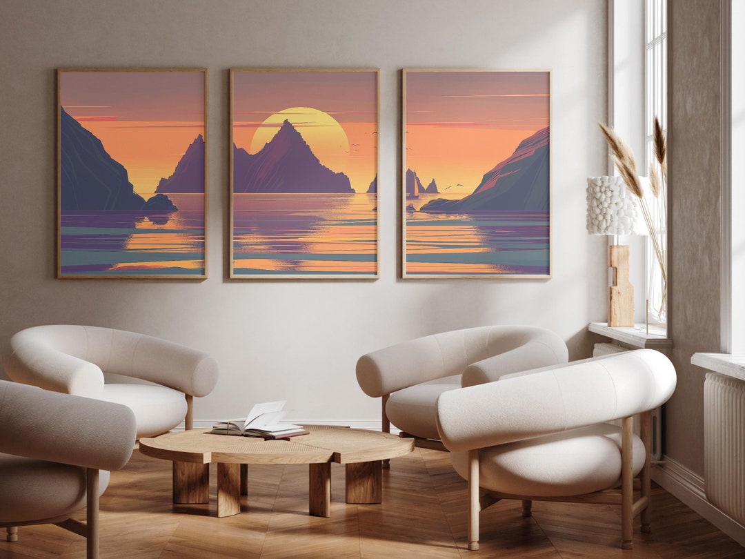 Little Skellig, Skellig Michael - Set of 3 - Photo Print Posters ...