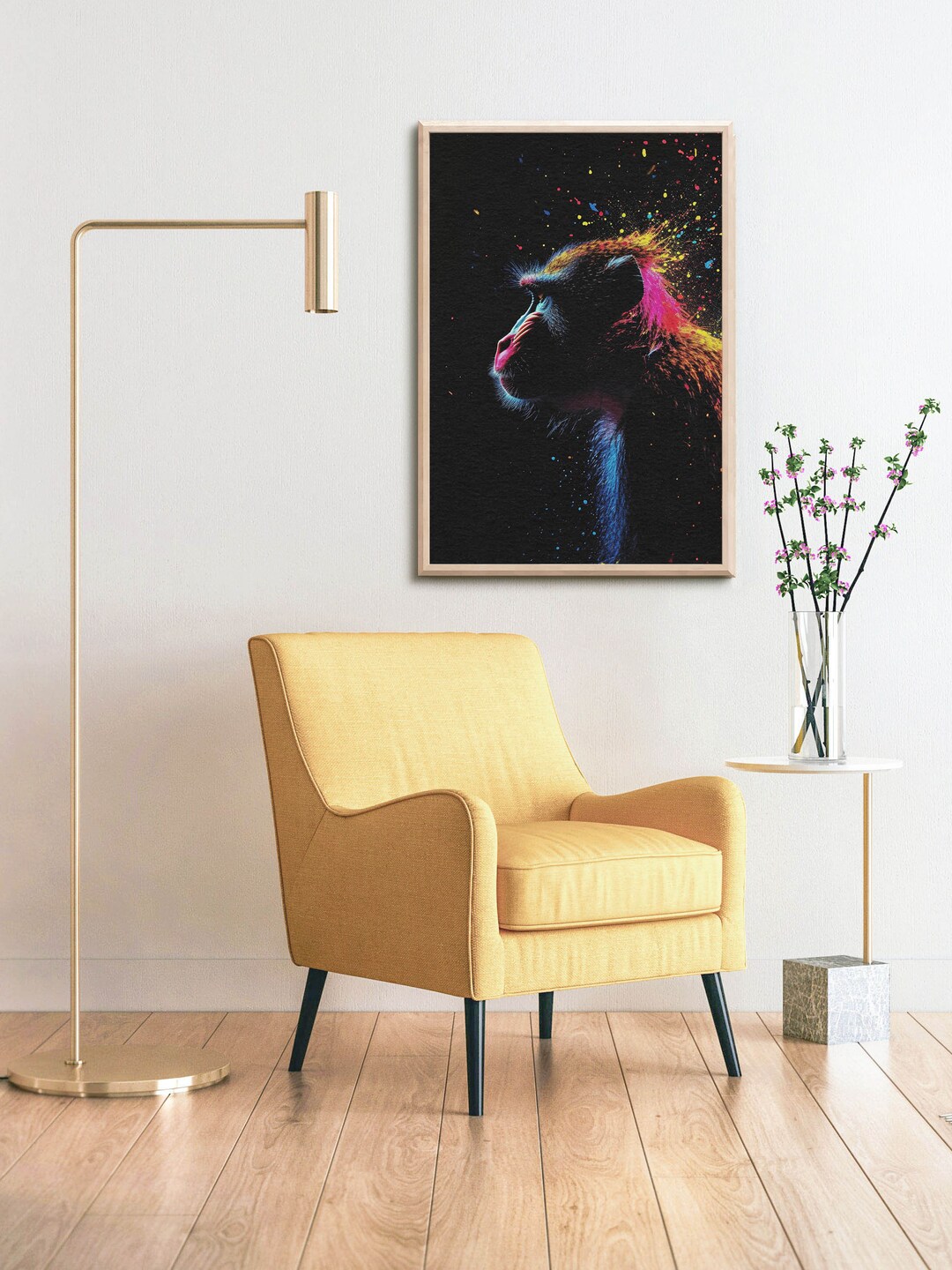 Mandrill - Photo Print Poster - Wall Art - Etsy