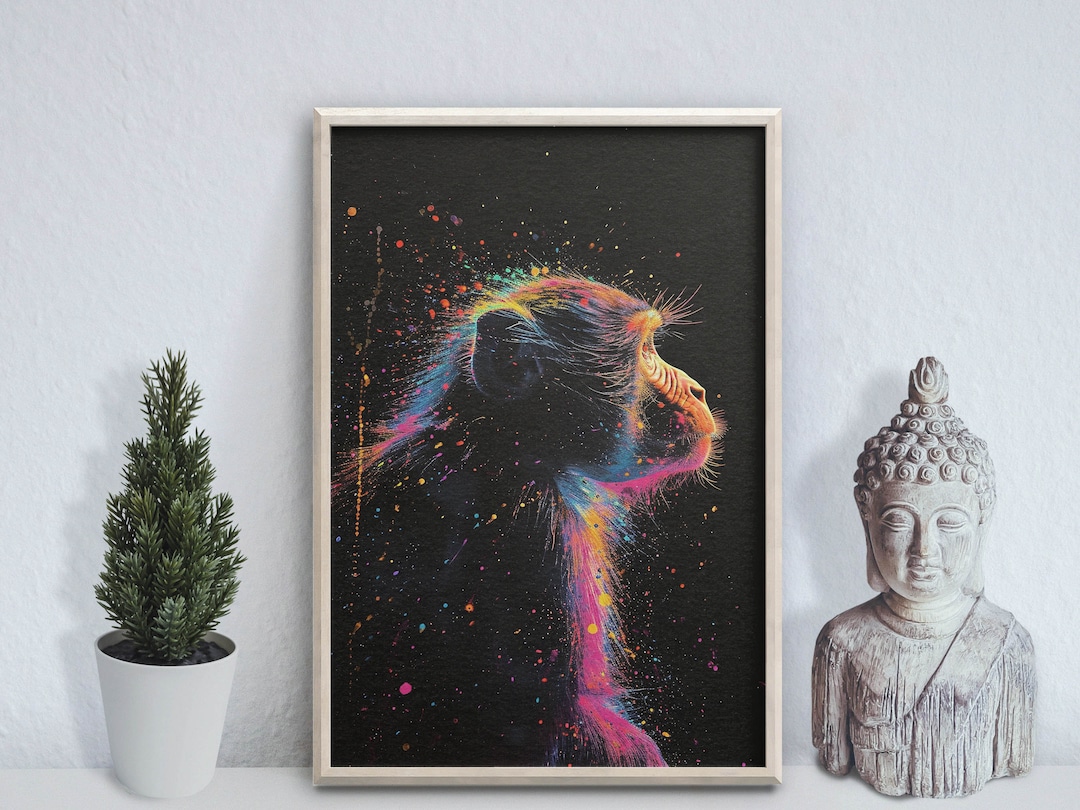Baboon - Photo Print Poster - Papio - Wall Art - Etsy