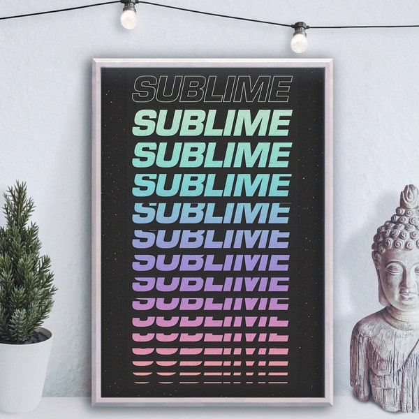 Sublime Poster - Etsy