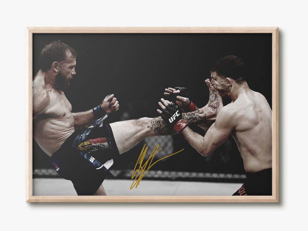 Donald Cerrone "cowboy" Photo Print Poster - Pre Signed - Etsy