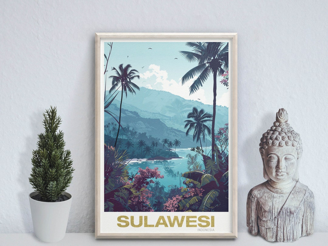 Sulawesi - Photo Print Poster - Indonesia - Travel Art Print - Etsy