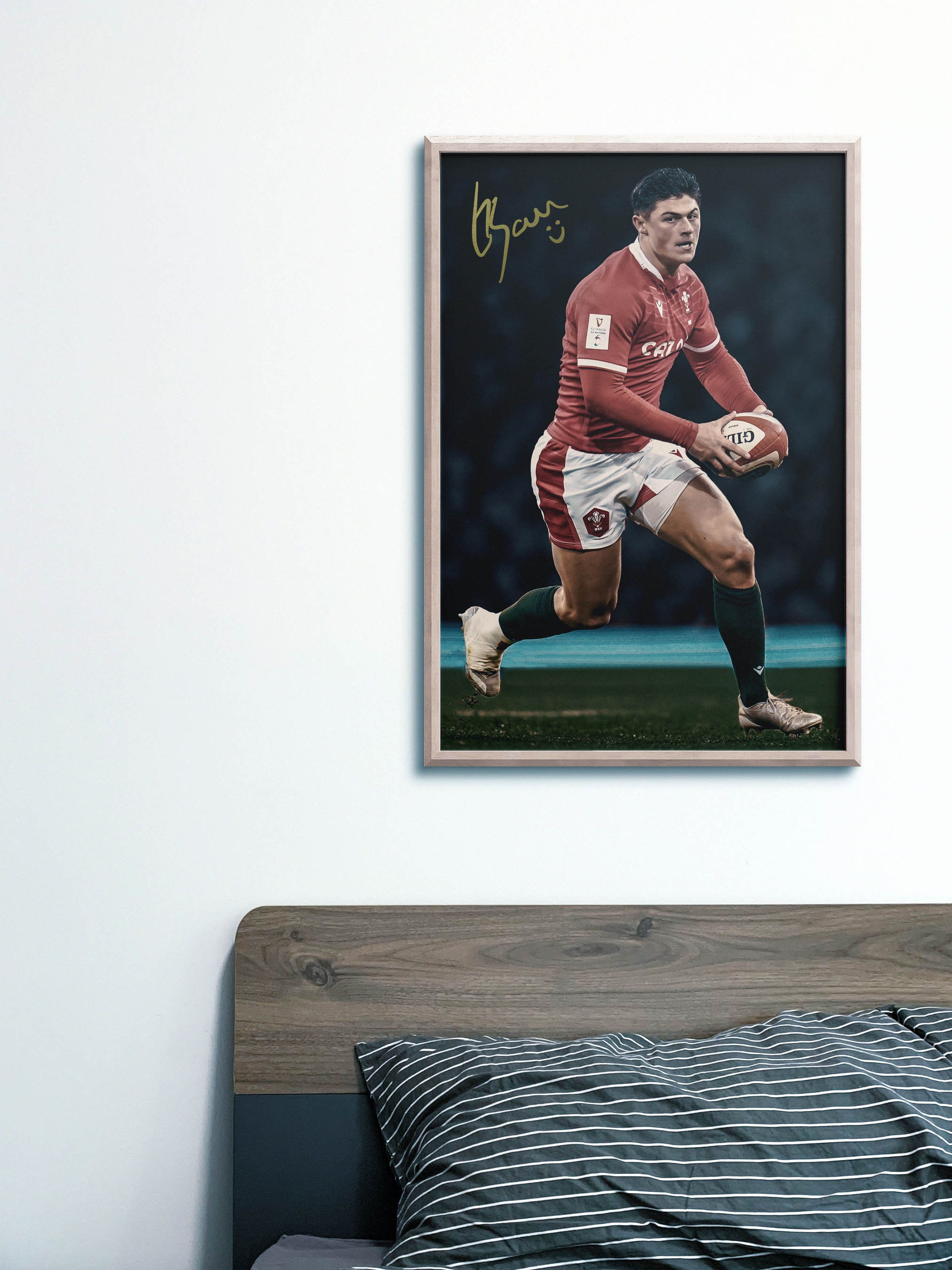 Louis Rees Zammit Photo Print Poster Pre Signed Wales - Etsy