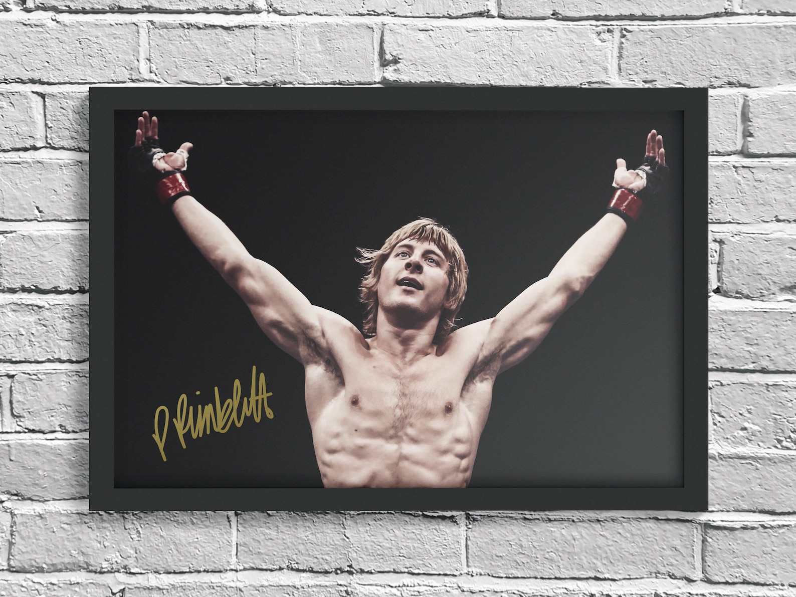 Paddy Pimblett "the Baddy" Photo Print Poster - Pre Signed - Etsy