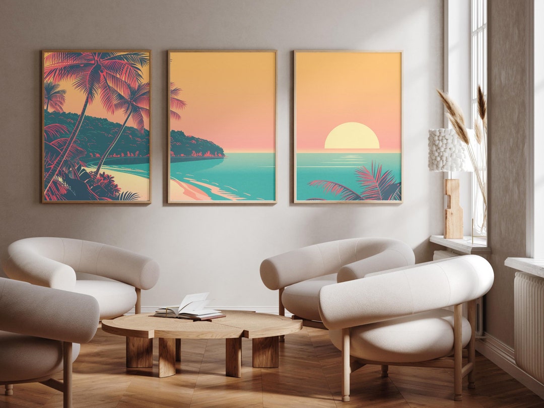 Koh Rong - Set of 3 - Photo Print Posters - Travel Art Print - Set of ...