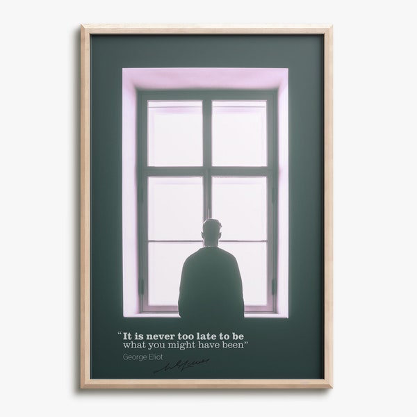 Quote Poster Print - Etsy