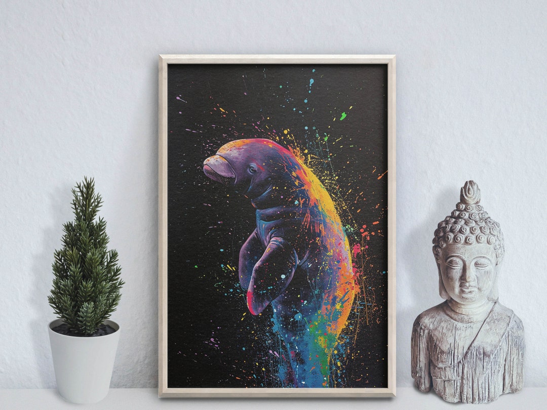Dugong - Photo Print Poster - Wall Art - Etsy