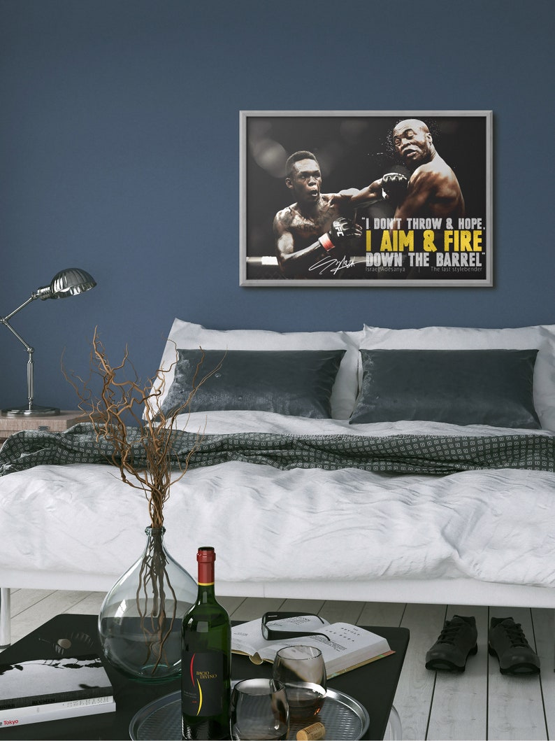 Israel Adesanya the Last Stylebender Quote Photo - Etsy