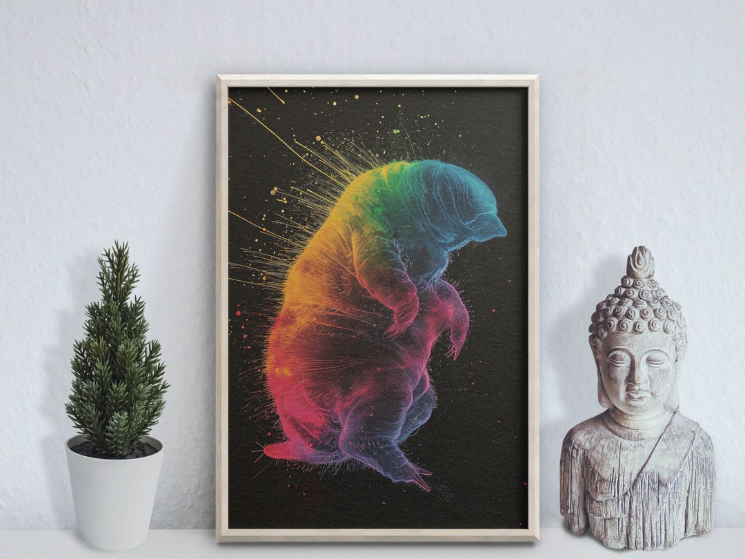 Tardigrade - Photo Print Poster - Wall Art - Etsy