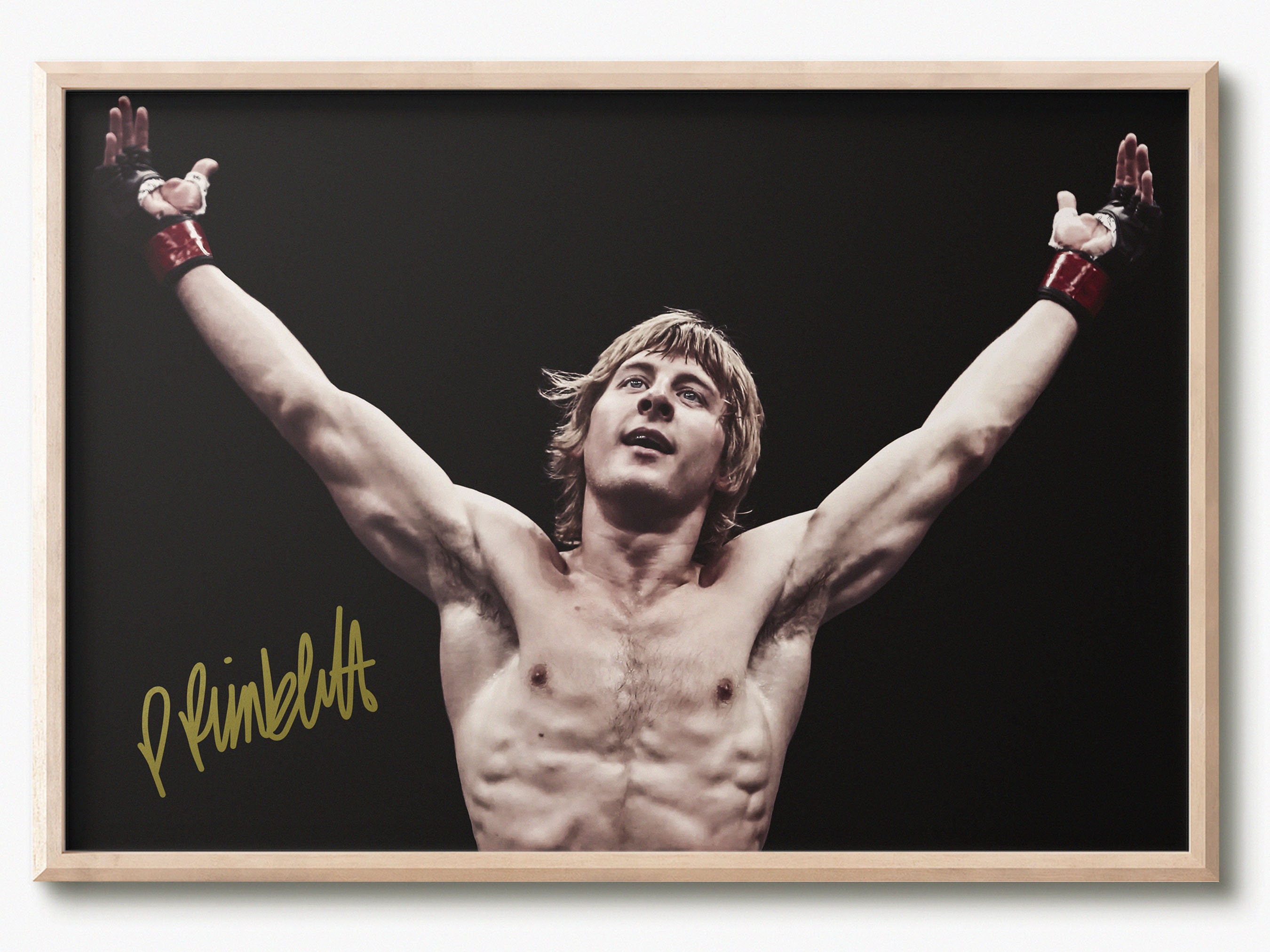 Paddy Pimblett "the Baddy" Photo Print Poster - Pre Signed - Etsy