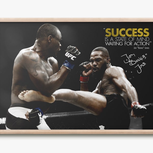 Jon Jones Poster - Etsy