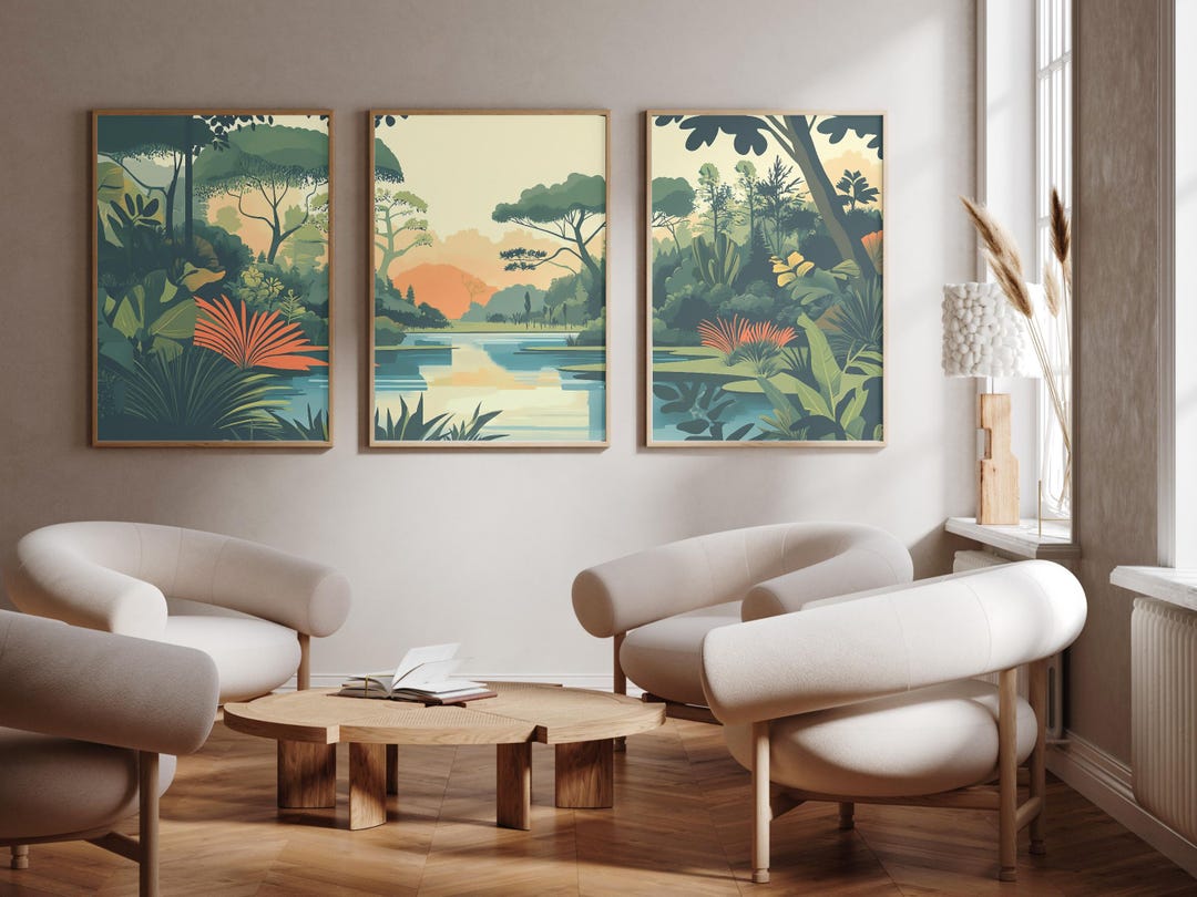 Haanja Nature Park - Set of 3 - Photo Print Posters - Travel Art Print ...