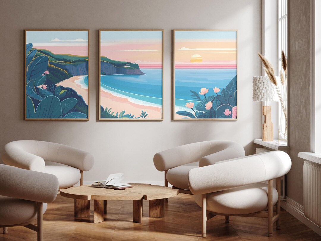 Sao Miguel | Portugal - Set of 3 - Photo Print Posters - Travel Art ...