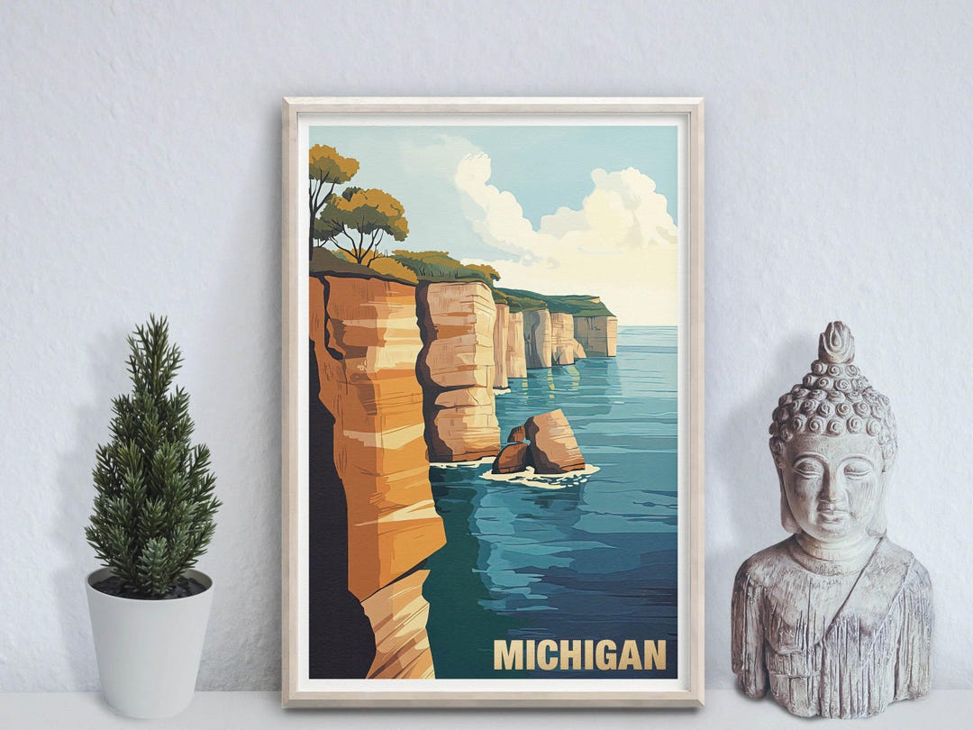 Michigan | Pictured Rocks National Lakeshore - Munising - Photo Print ...