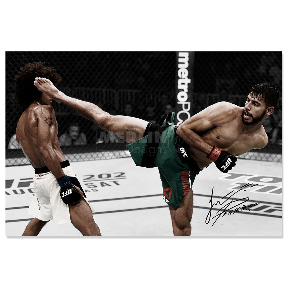 Yair Rodríguez 'el Pantera' Photo Print Poster - Pre Signed - Etsy