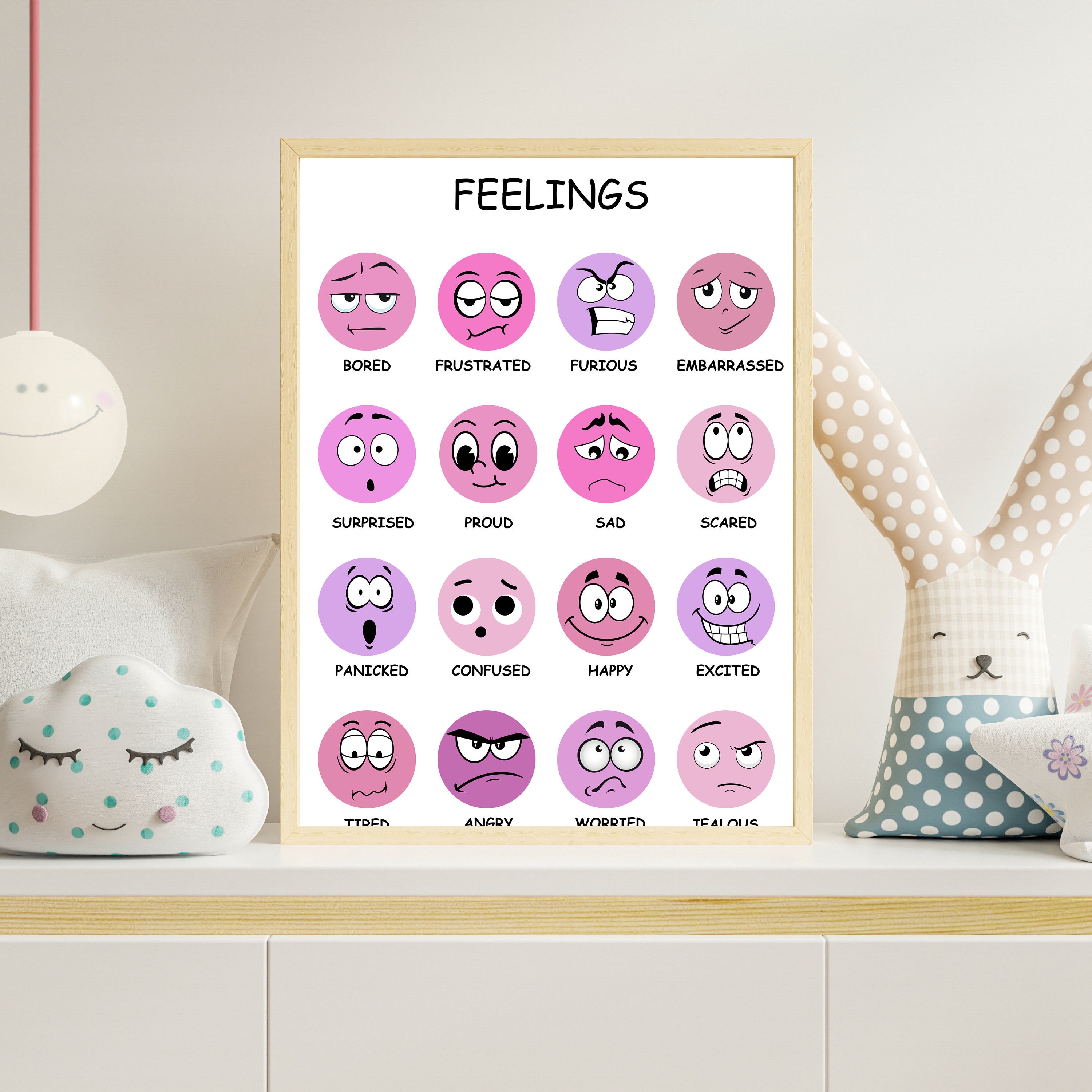 Emotions Poster, Poster for Teachers, Classroom Posters, Feelings Chart ...