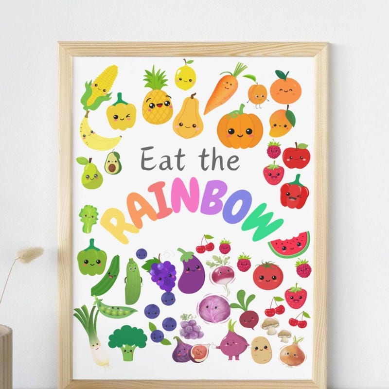 Rainbow Poster - Etsy