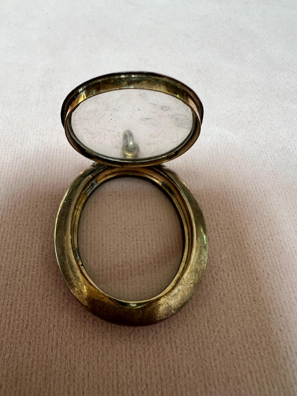 Victorian Gold and Paste Portrait Locket - Etsy