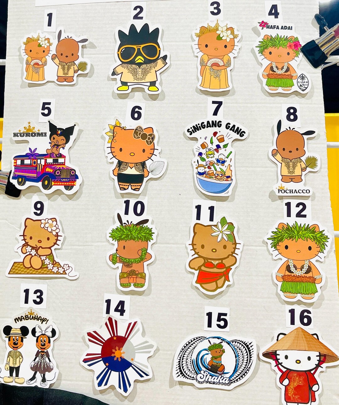 Stickers-filipino, Hawaii, Kawaii Stickers, Waterproof Stickers, Matte ...