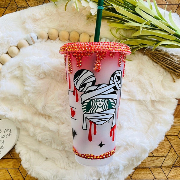 Halloween Tumbler Rhinestone Template - Etsy