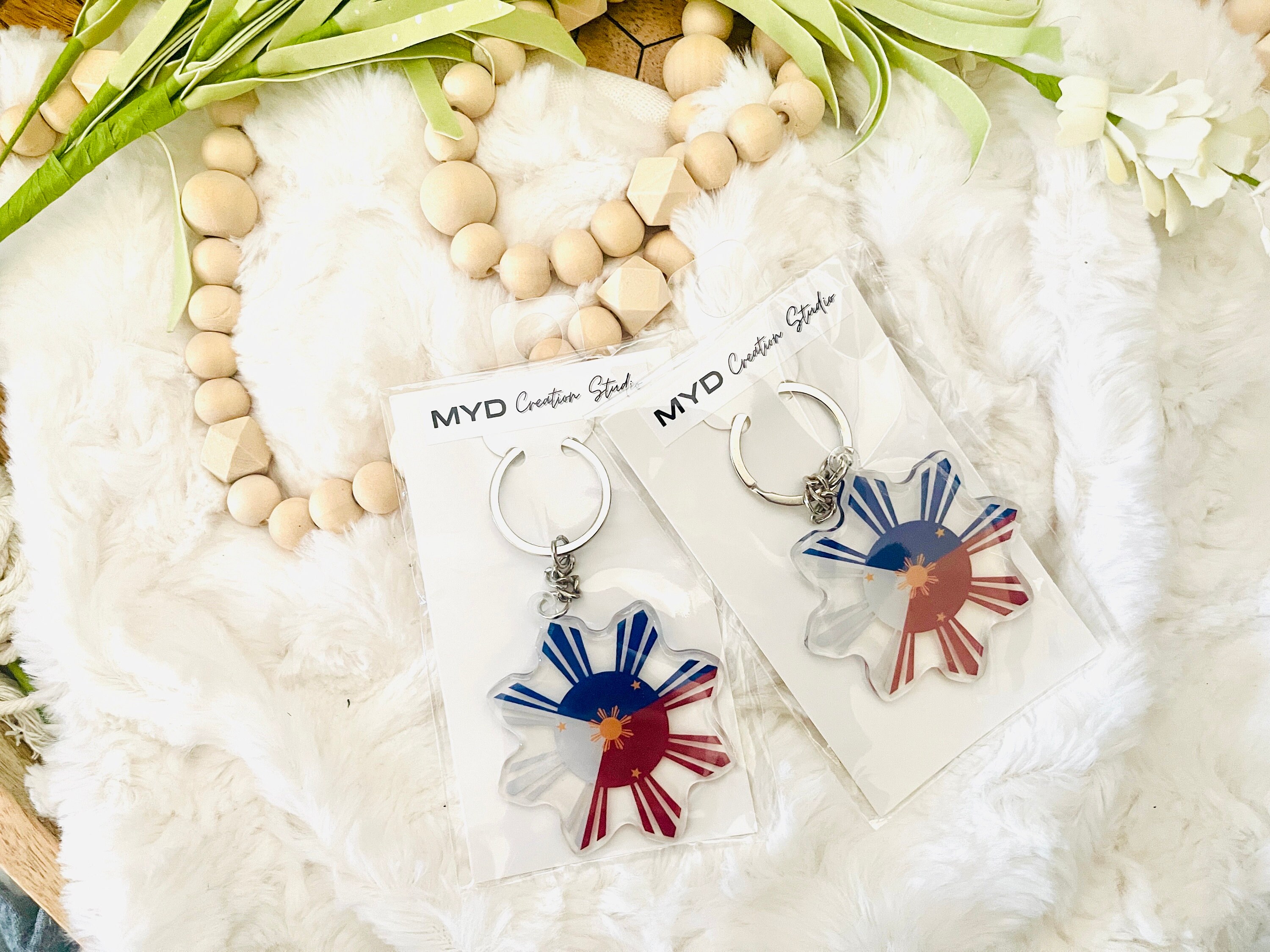 Keychain-filipino Sun Keychain, Filipino Inspired Keychains, Filipino ...