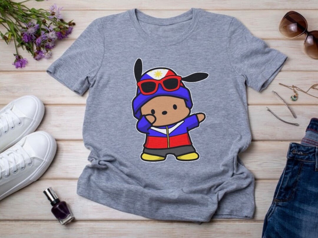 ADULT Filipino Kawaii Character Filipino Inspired T-shirt, Filipino ...