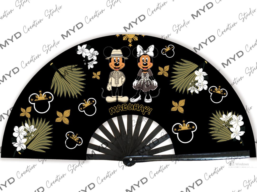 HAND FAN - Large Hand Fan, Filipino Mabuhay, Filipino Culture, Barong ...