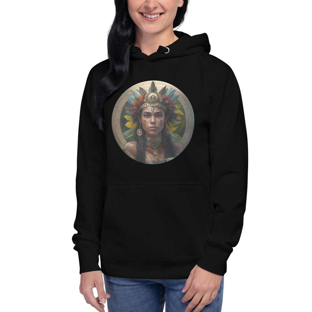 Puerto Rican Taino Indian Princess Indigenous Pride Unisex Hoodie - Etsy