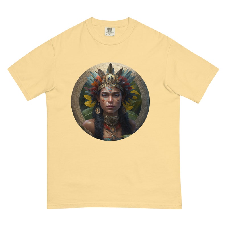 Puerto Rican Taino Indian Princess Indigenous Pride Comfort Colors ...