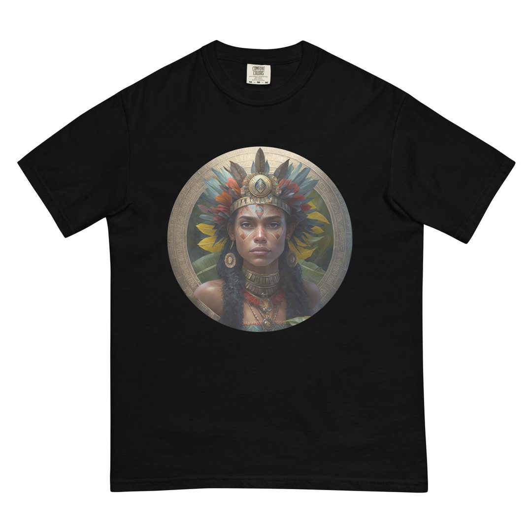 Puerto Rican Taino Indian Princess Indigenous Pride Comfort Colors ...