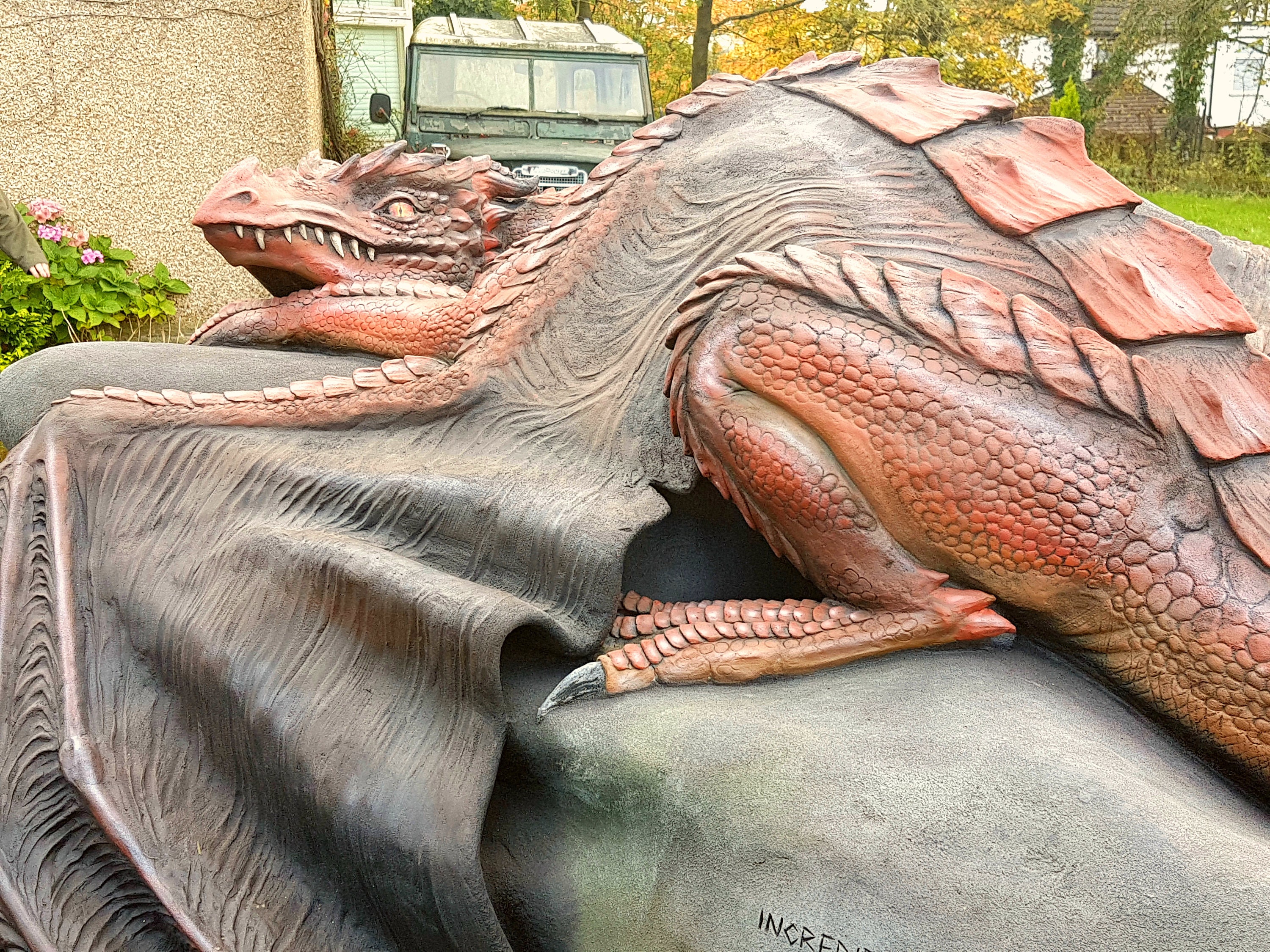 Realistic Dragon Sculpture, Got Inspired Dragon - Etsy