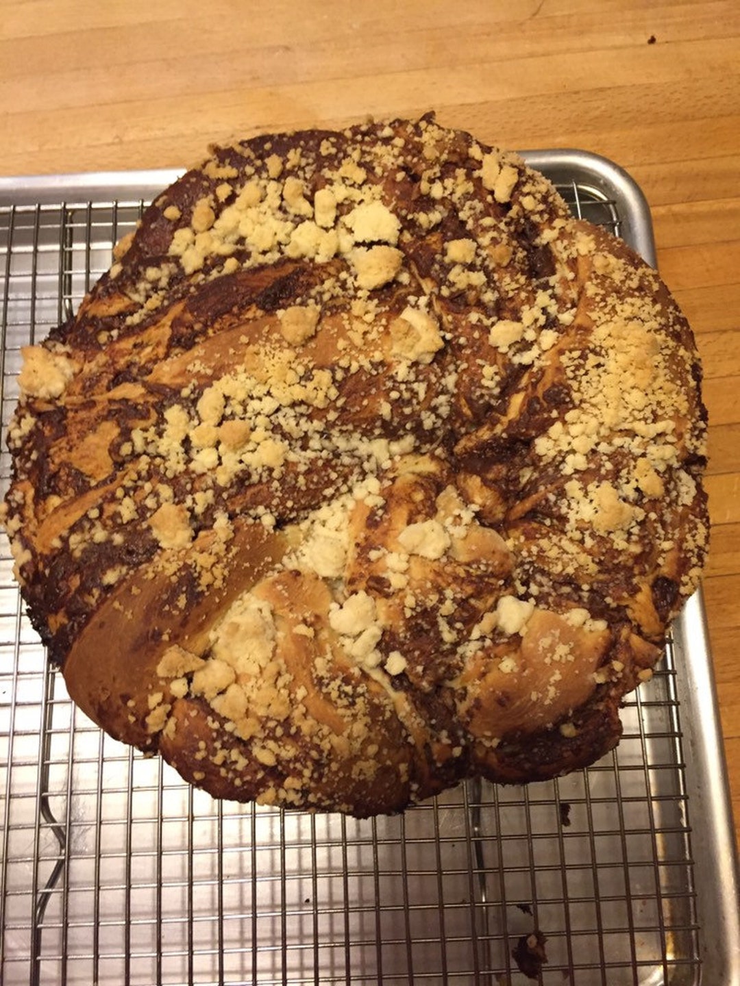 Chocolate Babka Comes in a Round 9" Pastry or as a Loaf. - Etsy