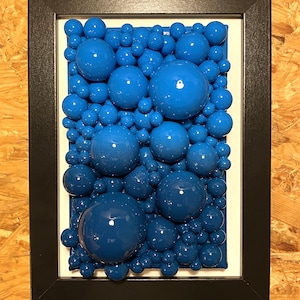 Blue 3D Paint - Etsy