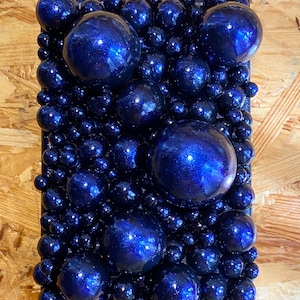 Iridescent Blue Balls 3D Paint - Etsy
