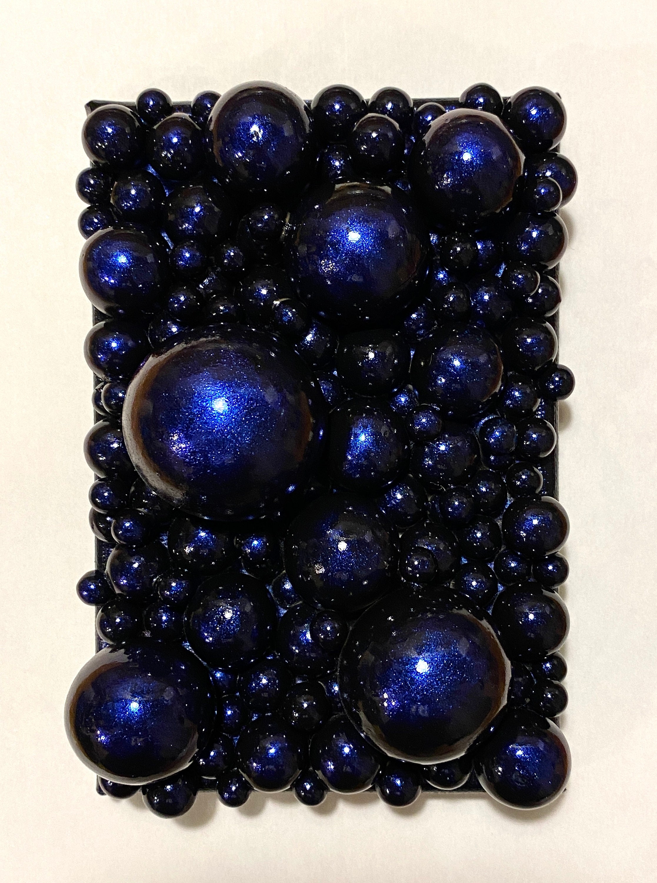 Iridescent Blue Balls 3D Paint - Etsy