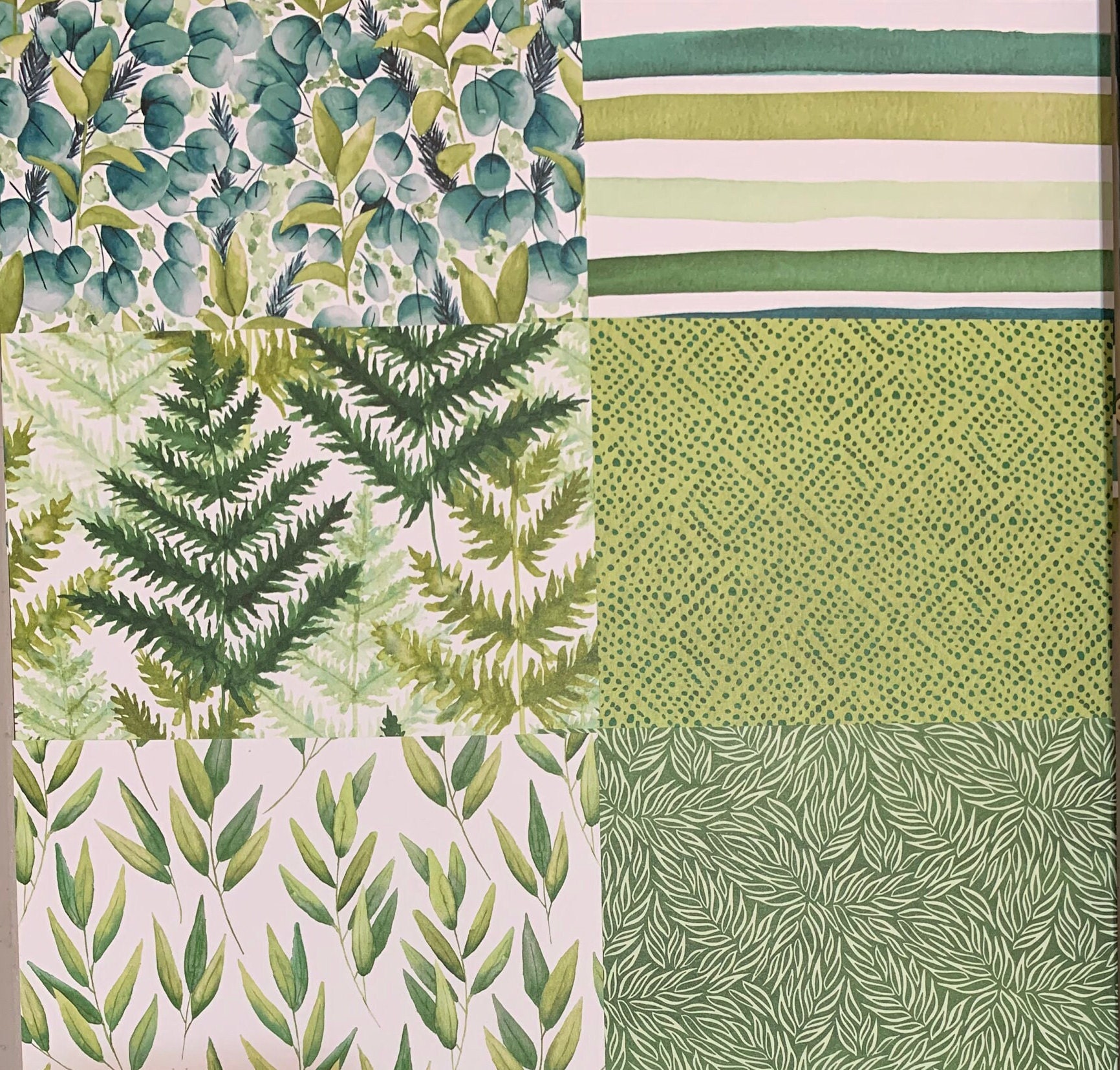 Forever Greenery Stampin' up Retired Designer Series Paper 6 X 6 Sampler DSP - Etsy