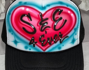 XOXO Trucker Hat XOXO Valentine's Day Hat Heartbreaker Hat Heart Vday ...