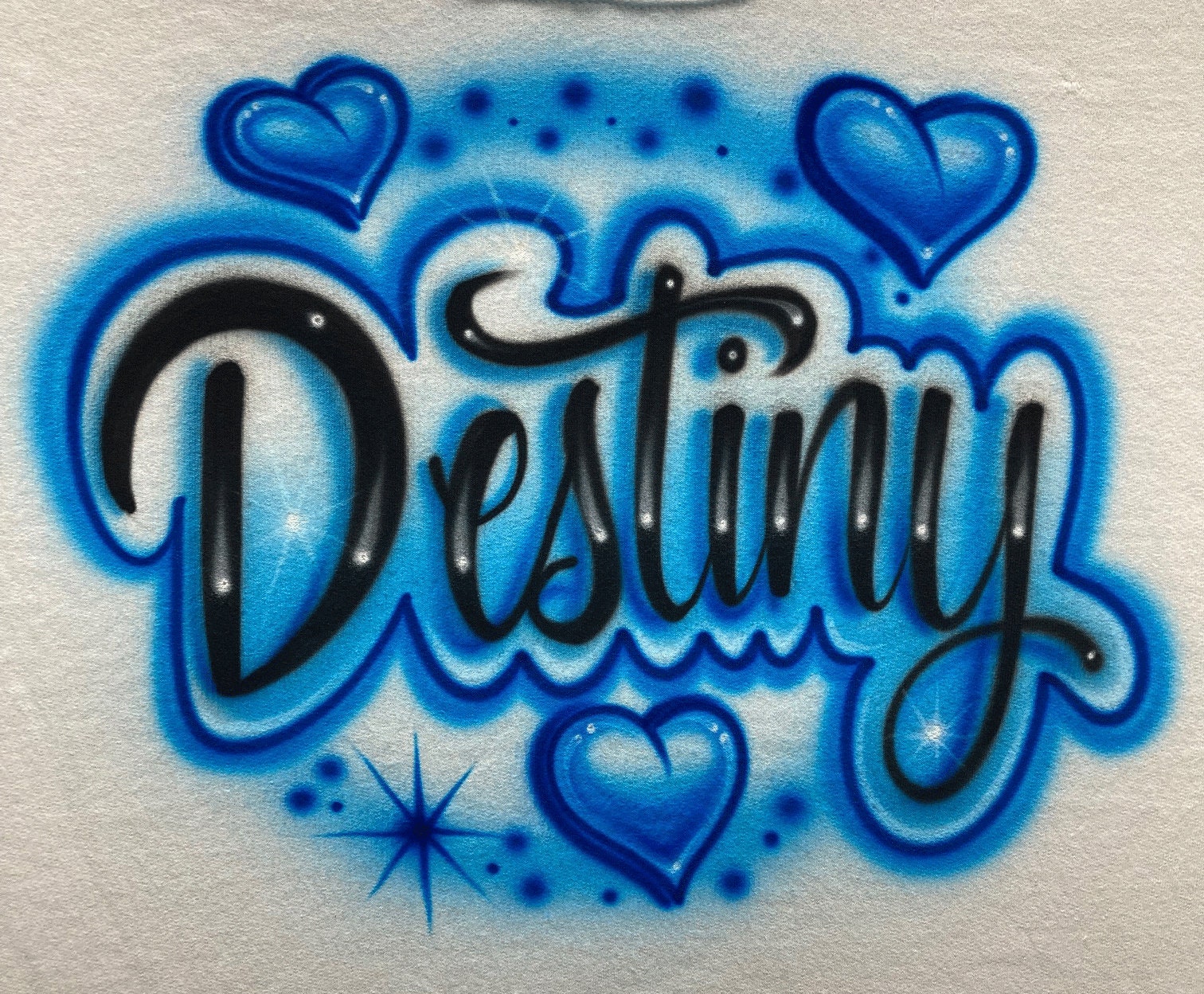 Destiny In Graffiti Letters