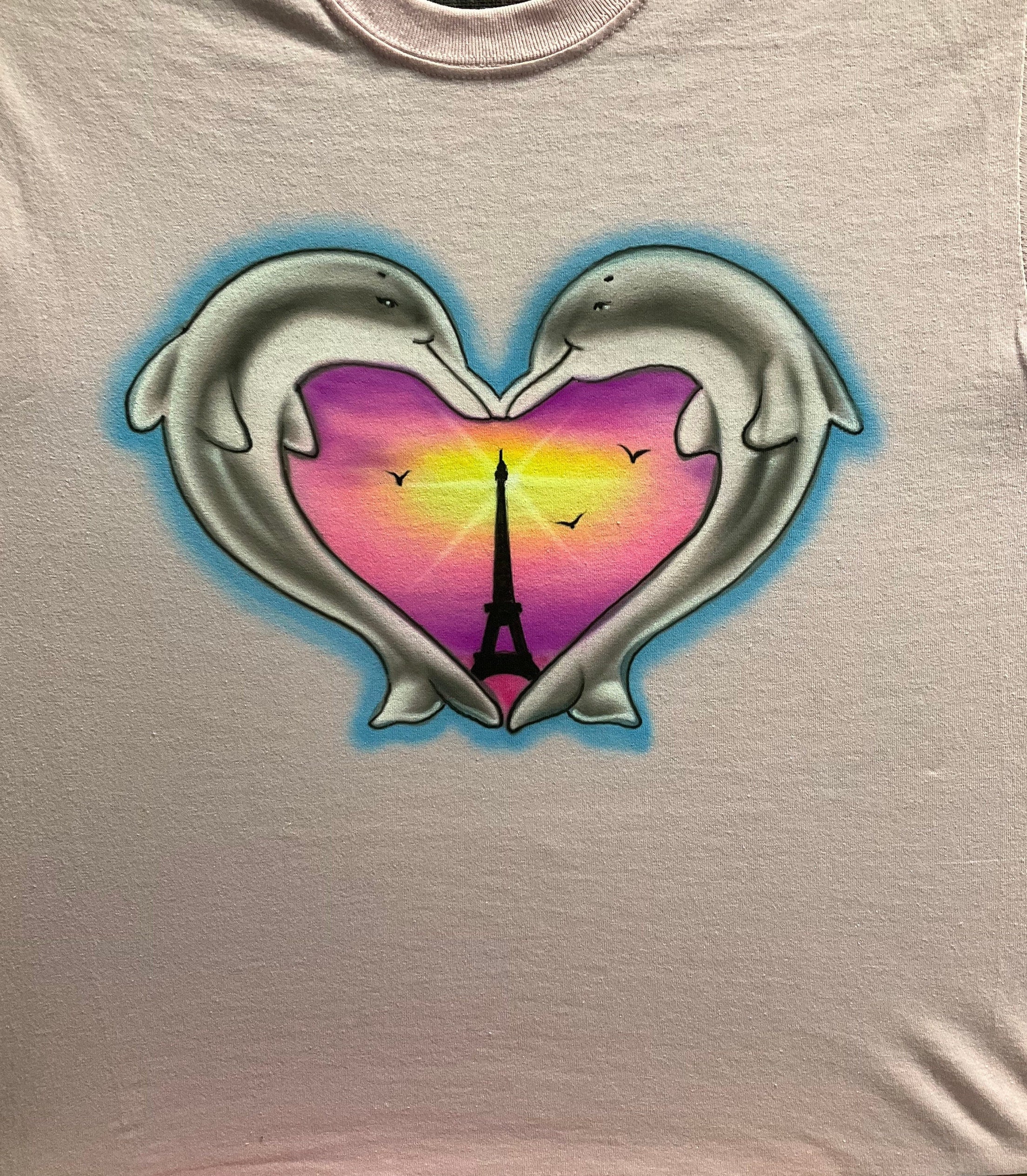 Dolphins Heart Tattoos