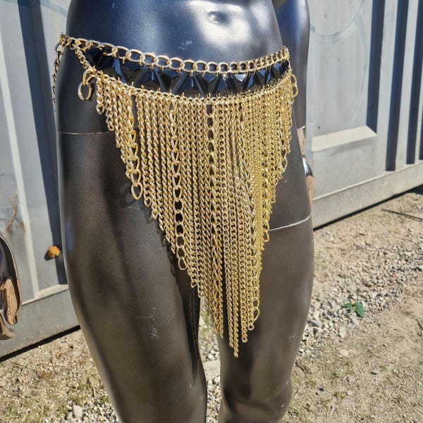 Chain Skirt - Etsy