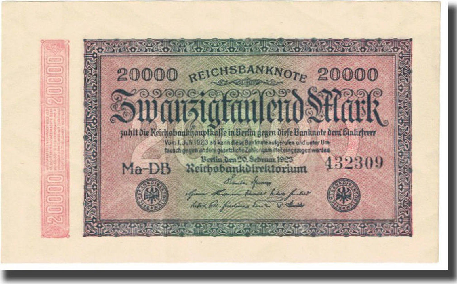 3 Diff Beautifully Engraved Century Old GERMAN CURRENCY CLASSICS in ...