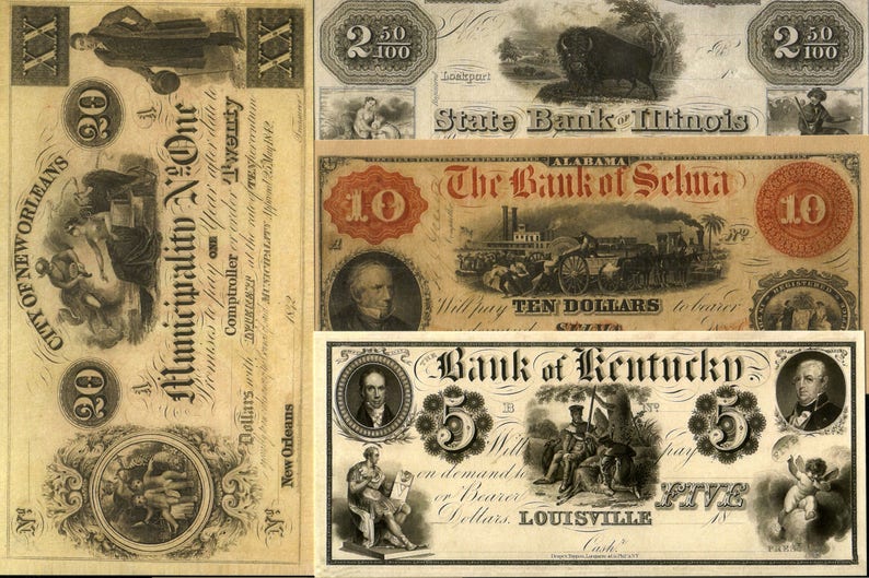 10 or More REPRINTS (COPIES) of RARITIES in Our U.S. Currency ...