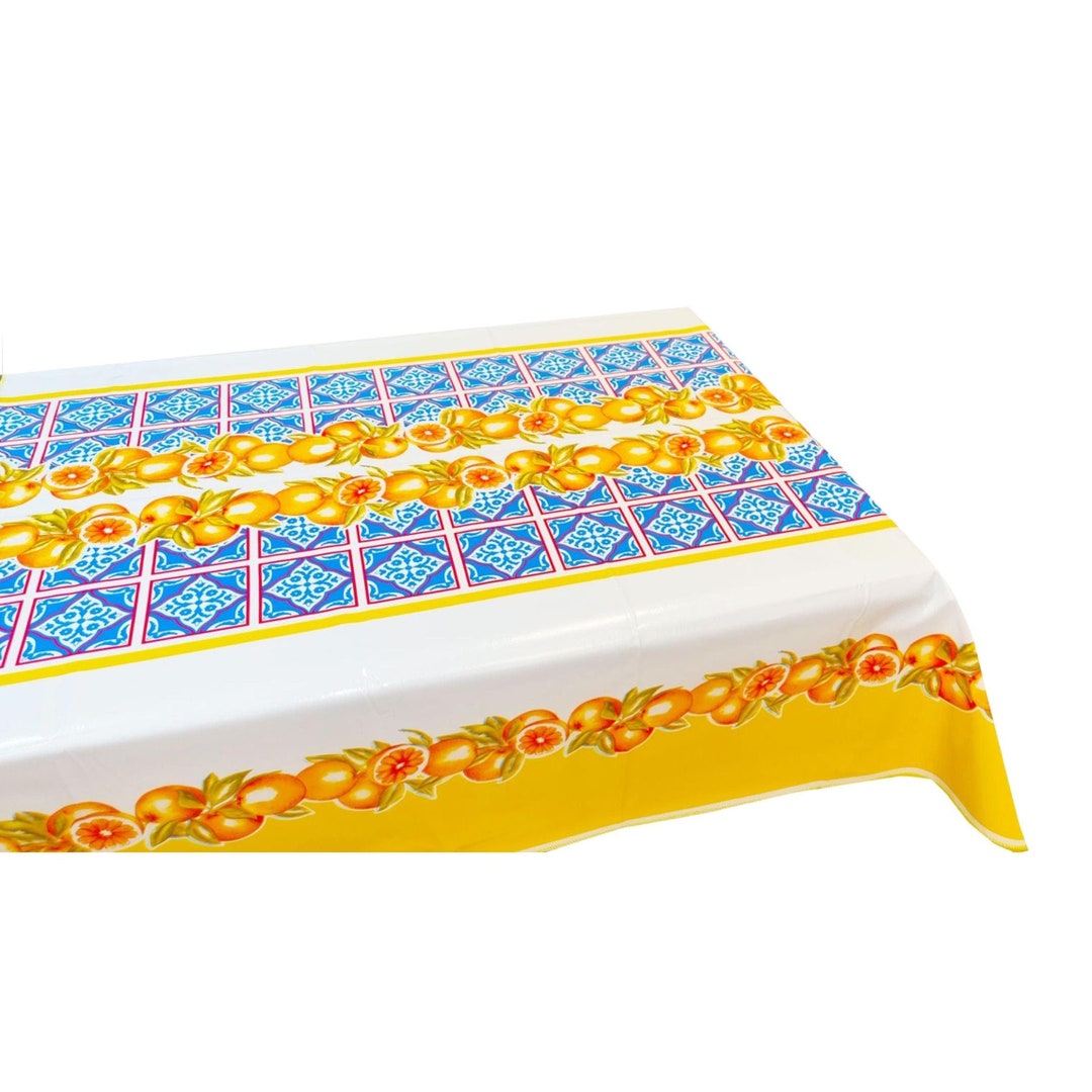 Mexican Oilcloth - Vinyl Tablecloths | Outdoor Tablecloth | Plastic ...