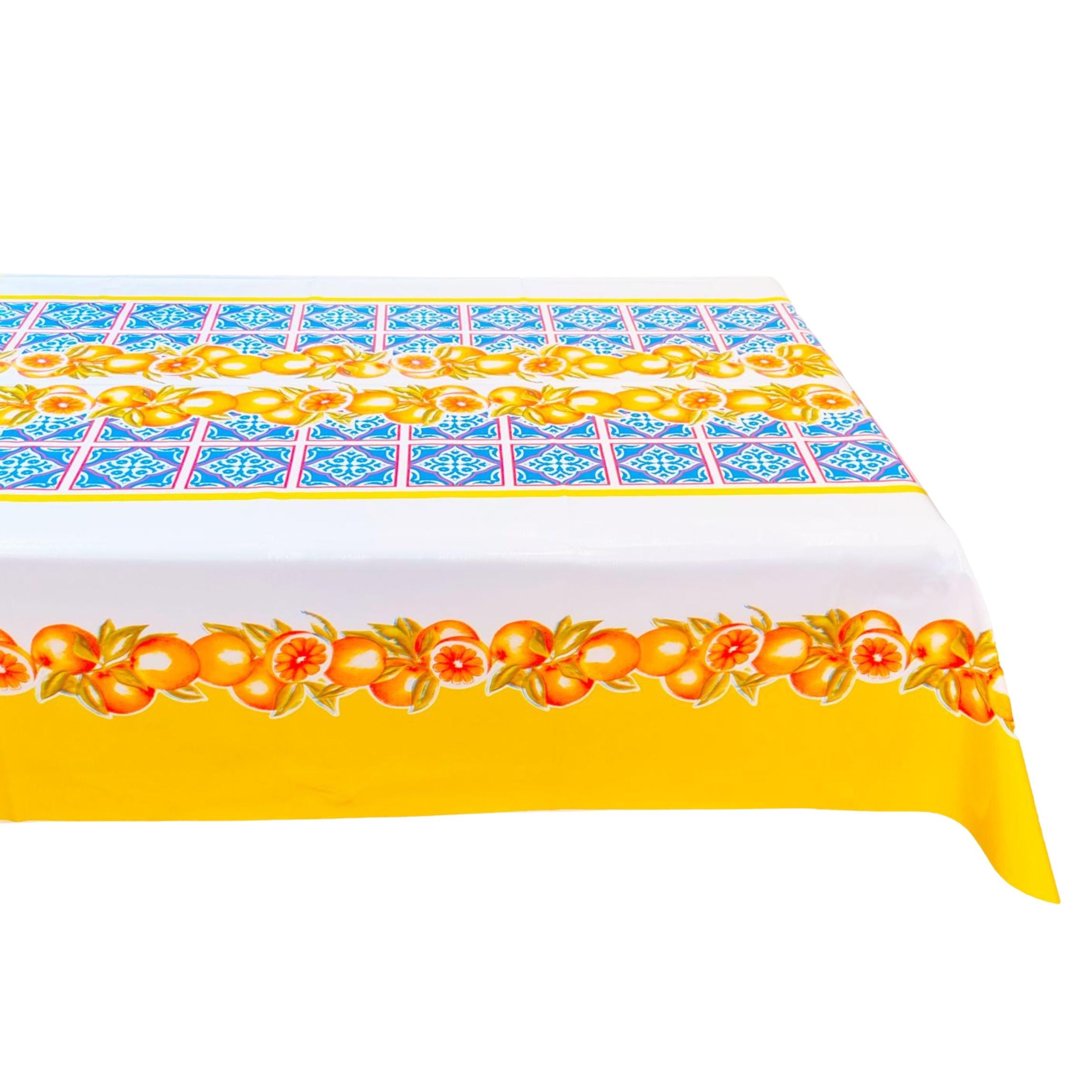 Mexican Oilcloth - Vinyl Tablecloths | Outdoor Tablecloth | Plastic ...