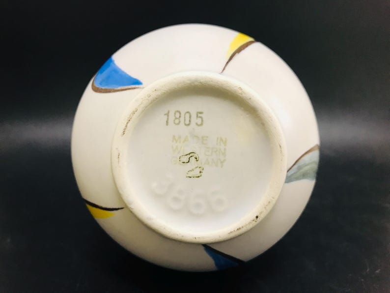 Zeller Keramik Georg Schmider, Mid Century Modern West German Ceramic ...