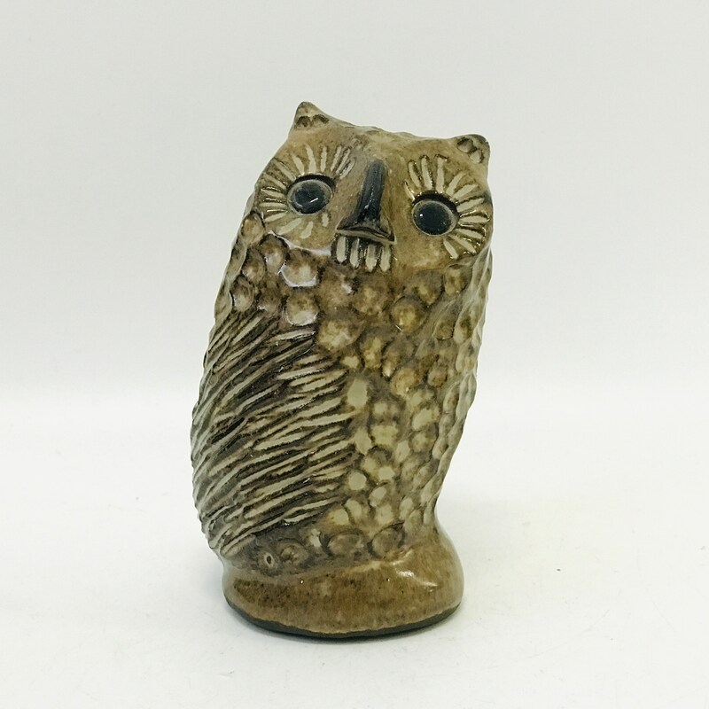 Ceramic Owl Sculpture - Etsy