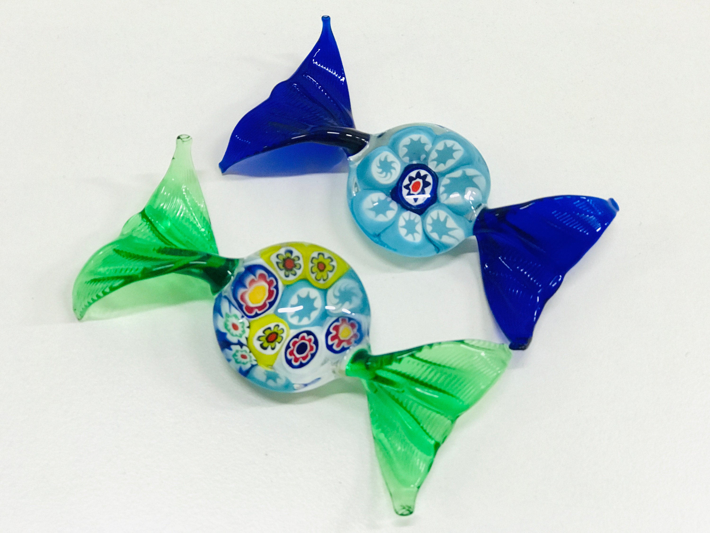 Murano Glass Hard Candies of Three Styles Italian Art Glass - Etsy