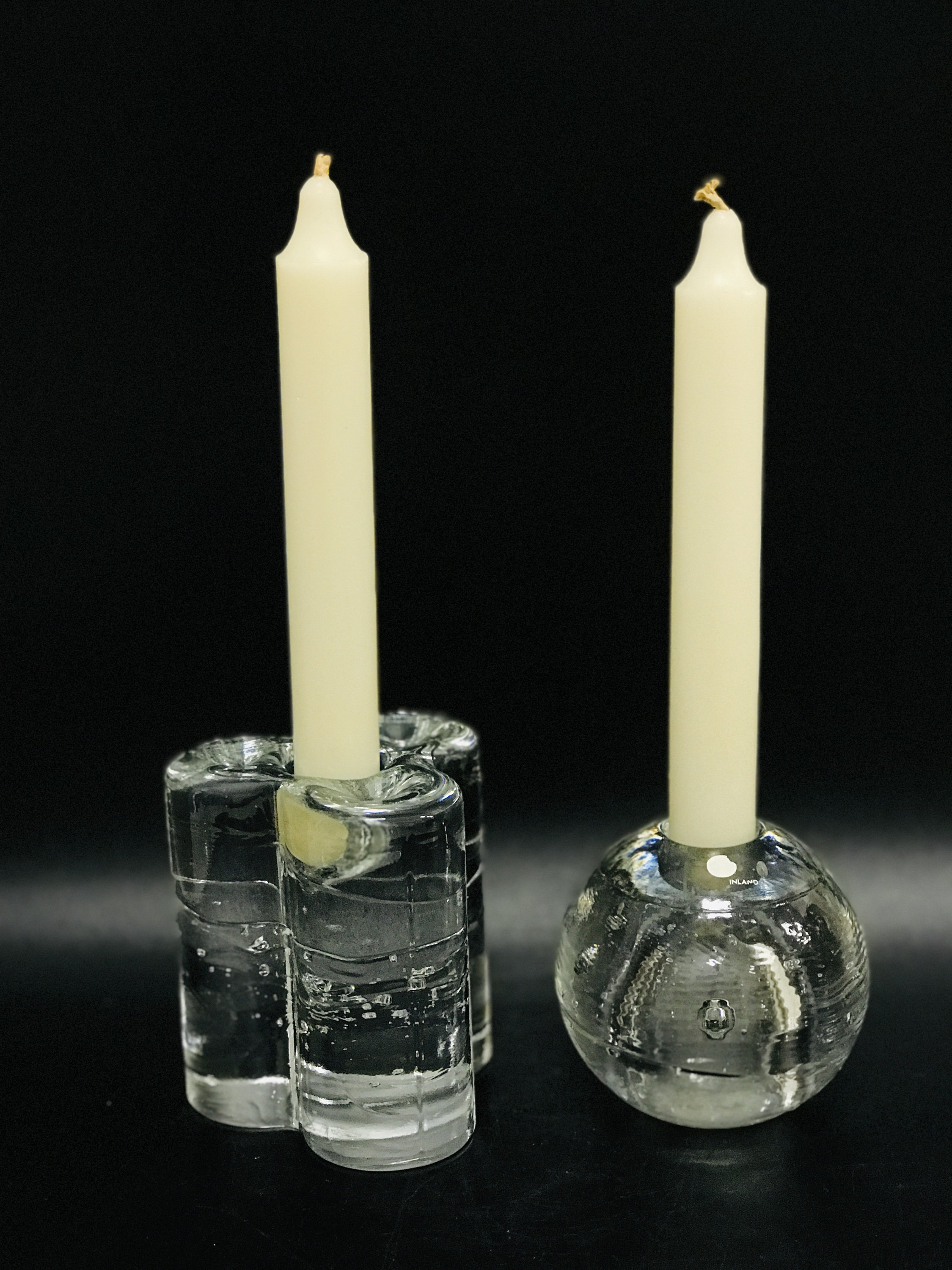 Timo Sarpaneva, Iittala Arkipelago Ice Block Candle Holder, Sphere ...